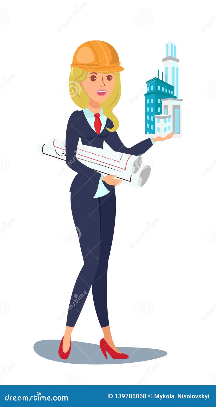 Architect Vector Design Character Stock Vector - Illustration of ... Architect Vector Design Character Stock Vector - Illustration of ...