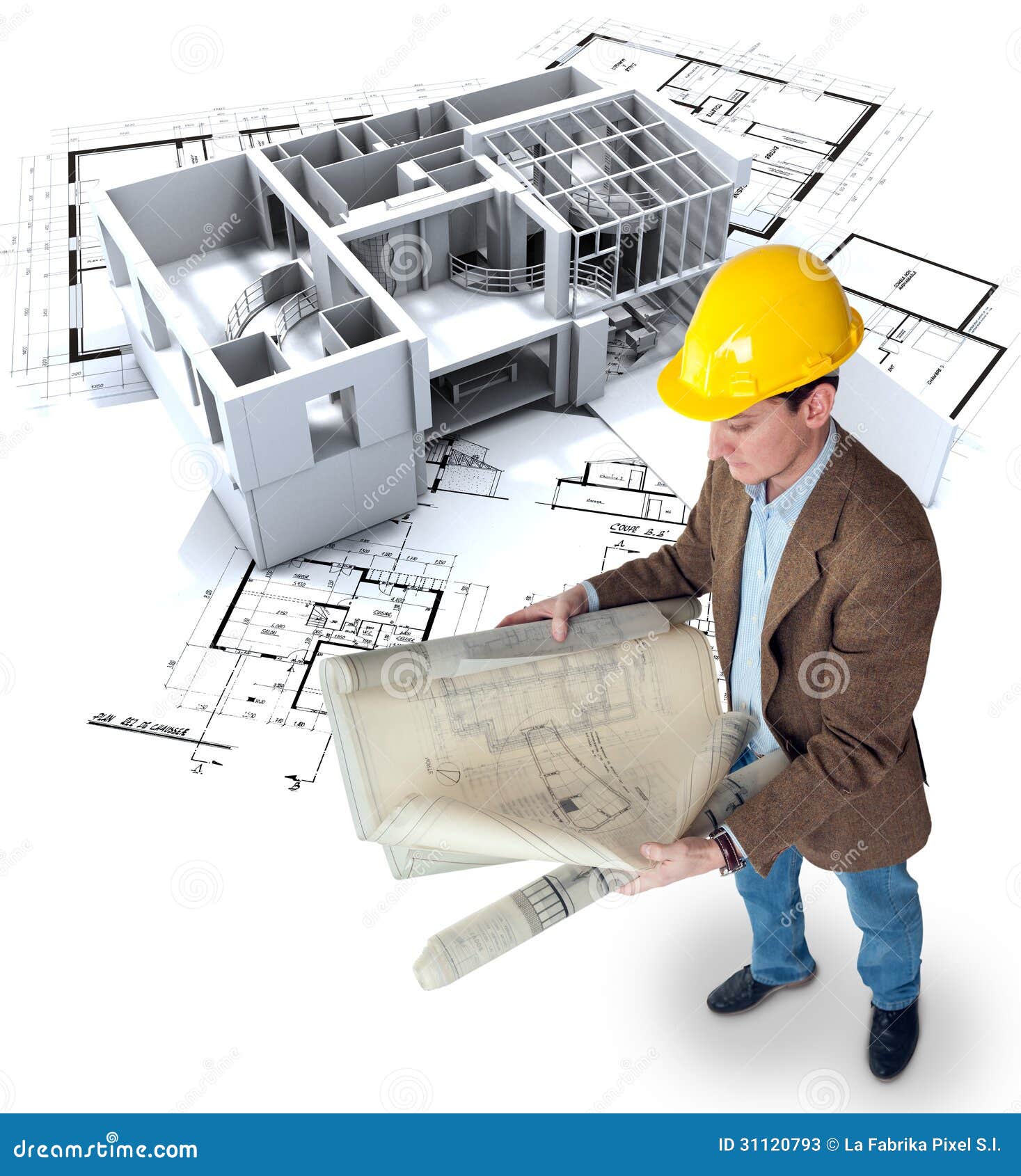 Architect, Work In Progress Royalty-Free Stock Photography ...