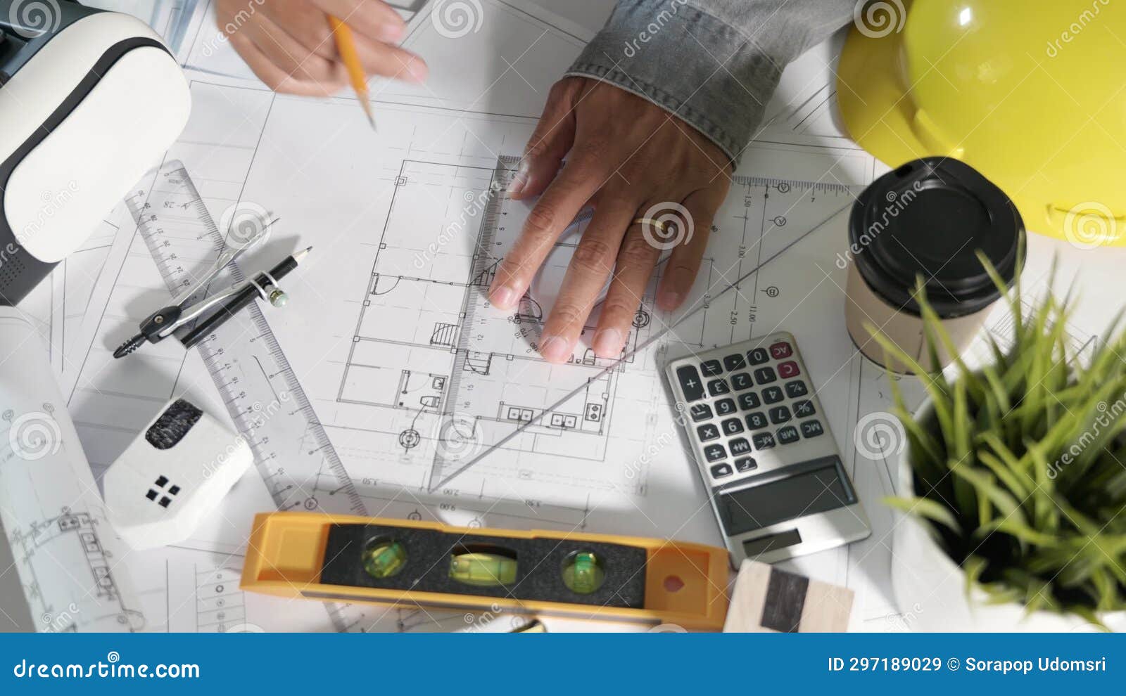 Architectural Building Design and Construction Plans with Blueprints ...