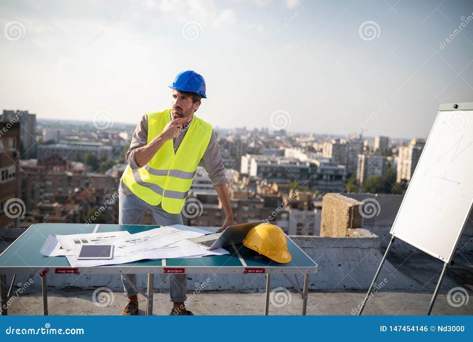 Architects, Business Manager and Engineer Meeting Project at Building ... Architects, Business Manager and Engineer Meeting Project at Building ...