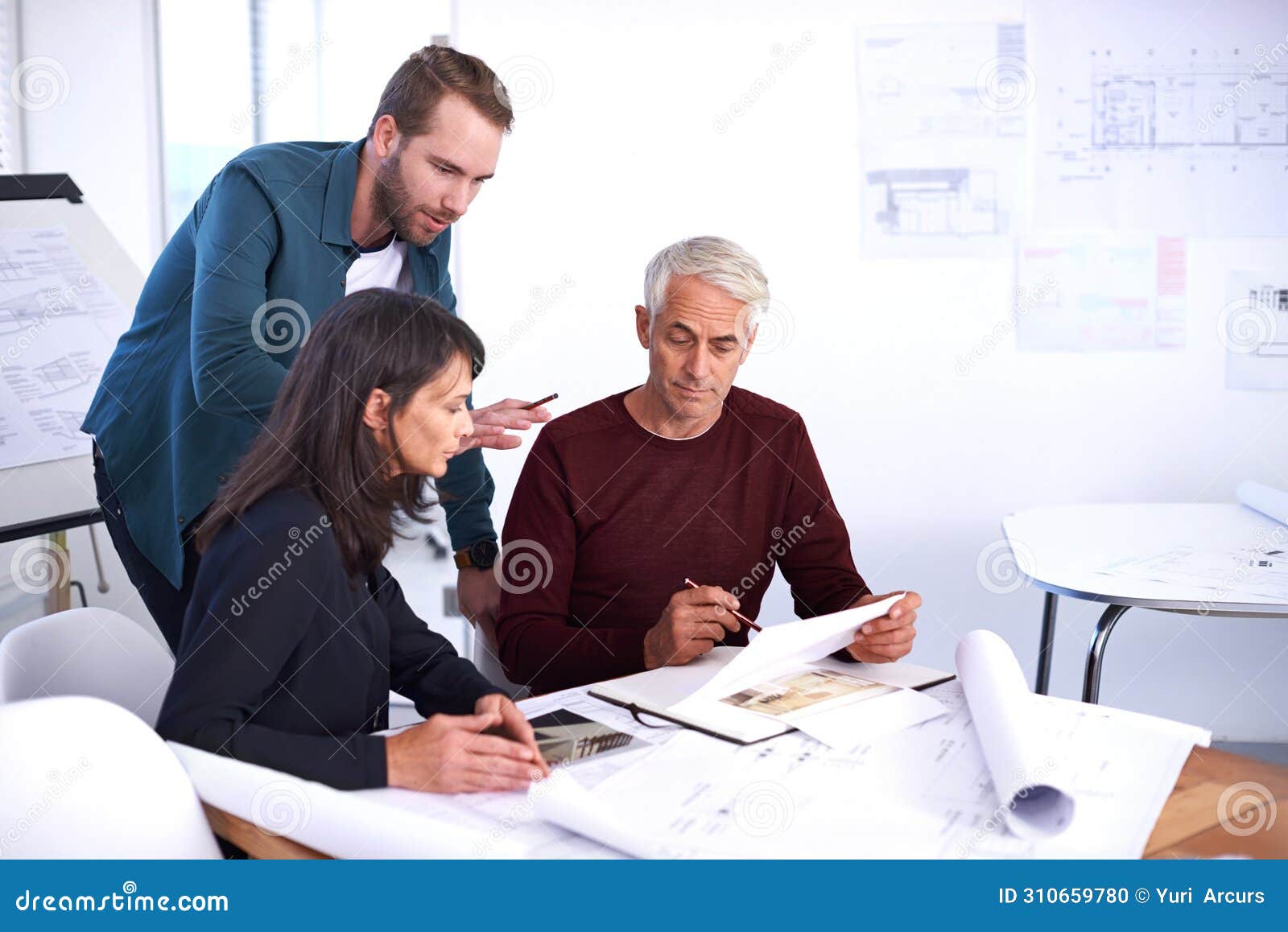 Architects, Collaboration and Planning with Blueprint, Design and ...