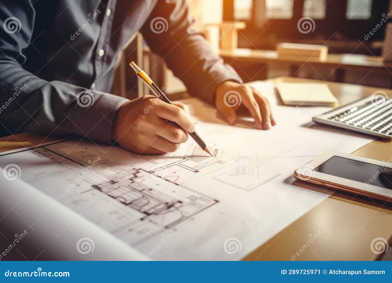 Architects Concept, Engineer Architect Designer Freelance Work on Start ...