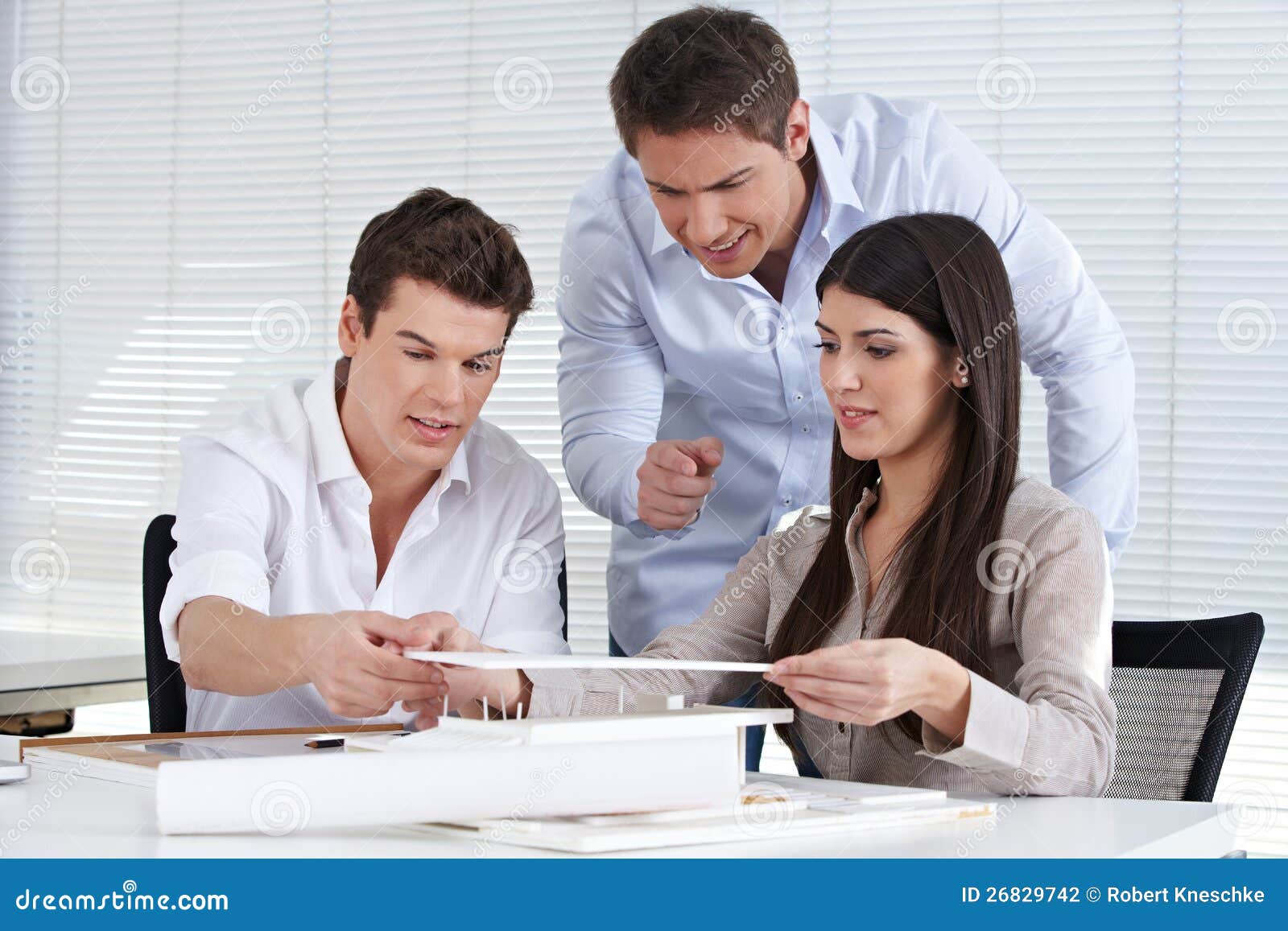 Architects Creating a House Model Stock Photo - Image of design ... Architects Creating a House Model Stock Photo - Image of design ...