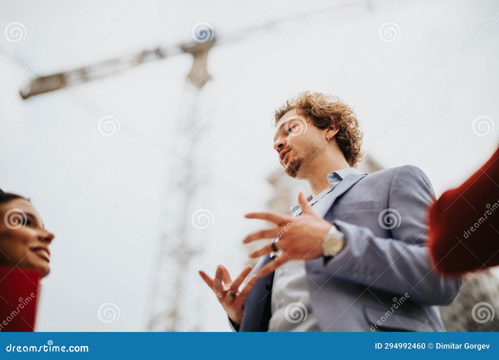 Architects and Engineers Discuss Project Details, Walk through the ...
