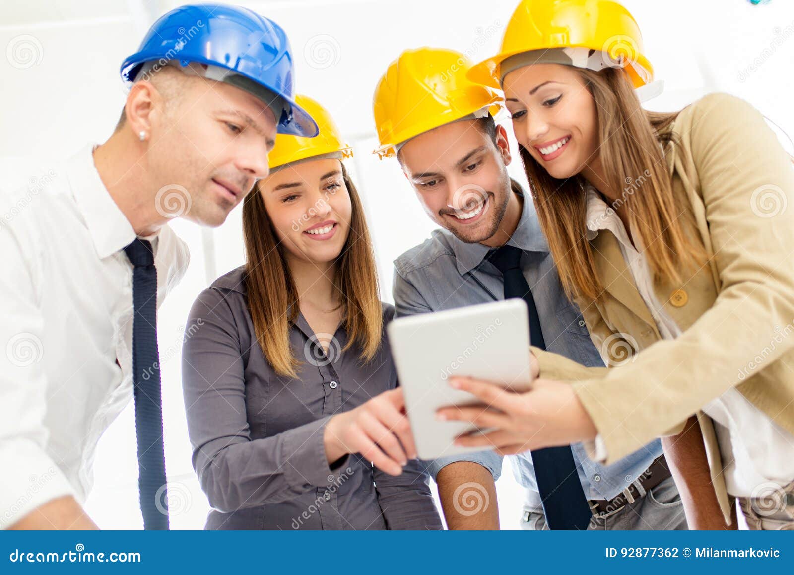 Architects Team stock photo. Image of builder, business - 92877362