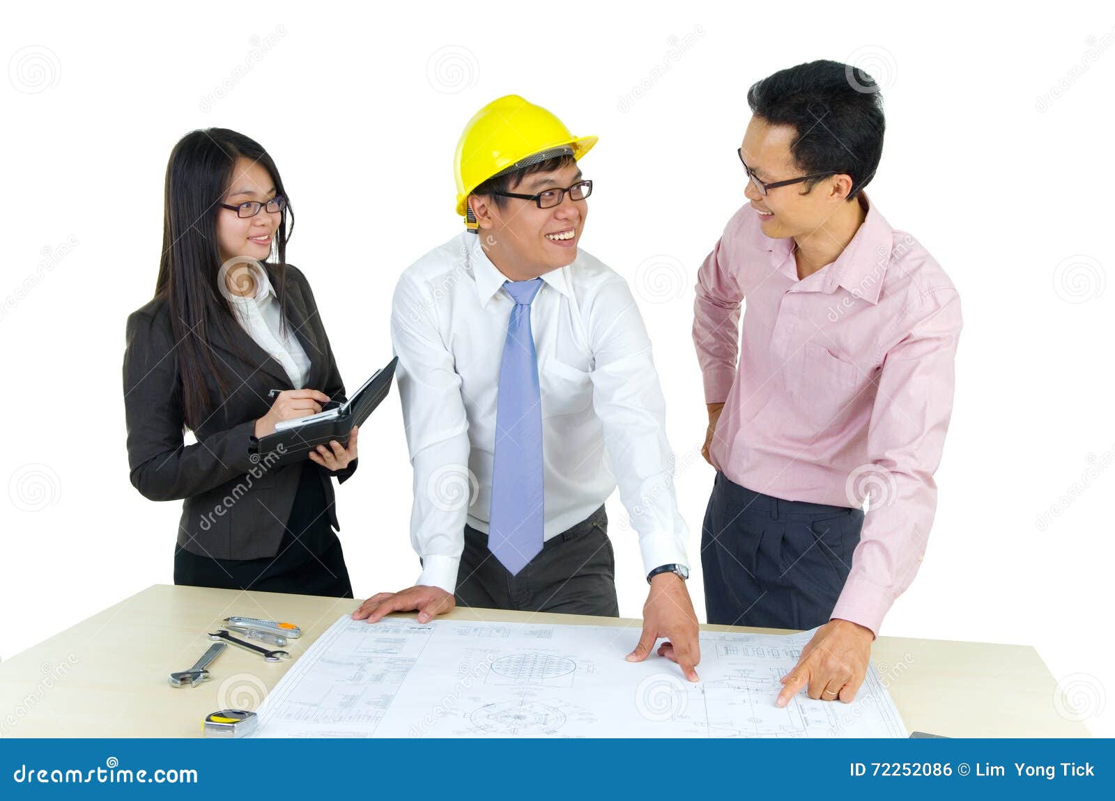 Architects team at work stock photo. Image of businessteam - 72252086