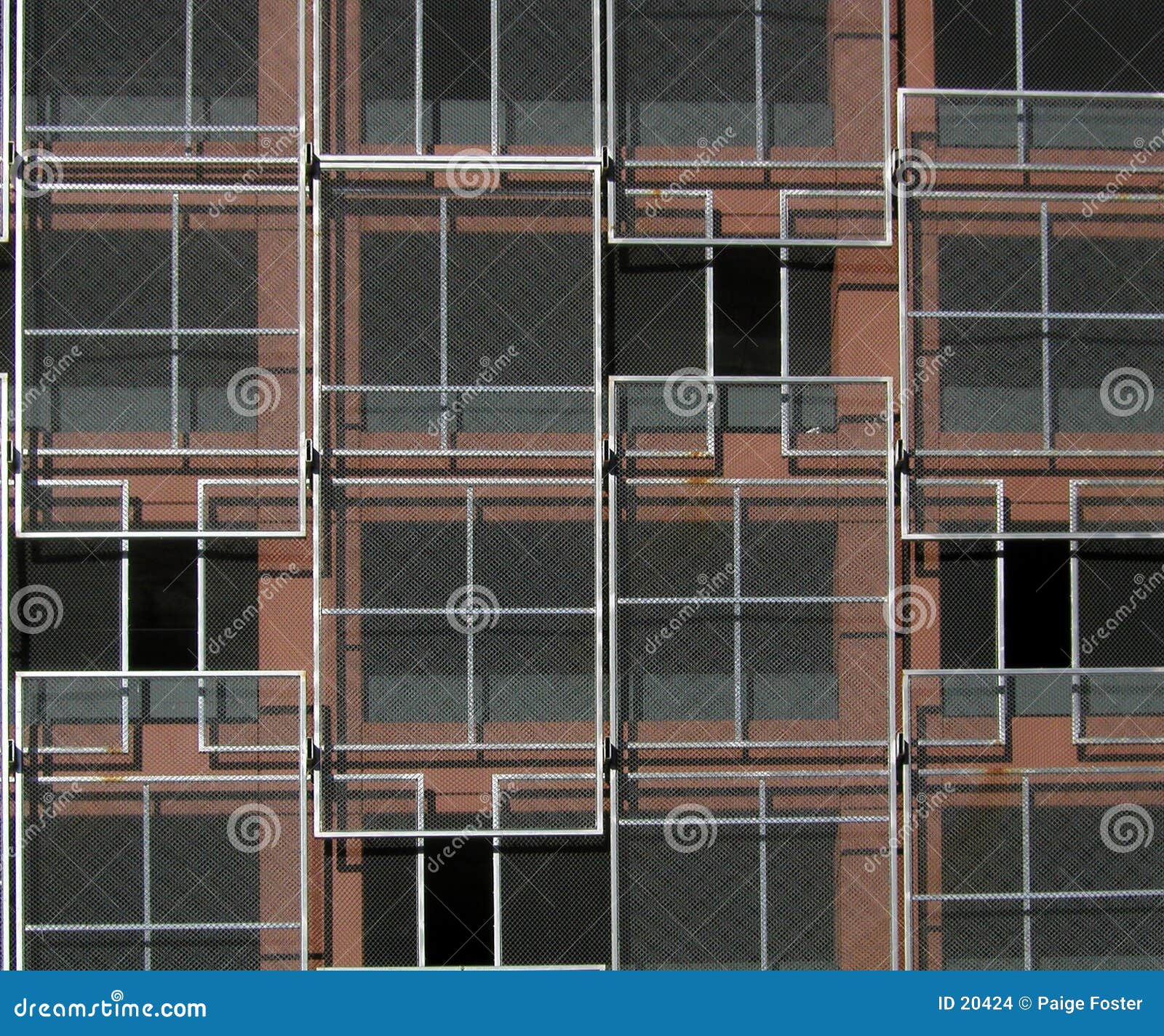 Architectural Abstract stock photo. Image of brown, downtown - 20424