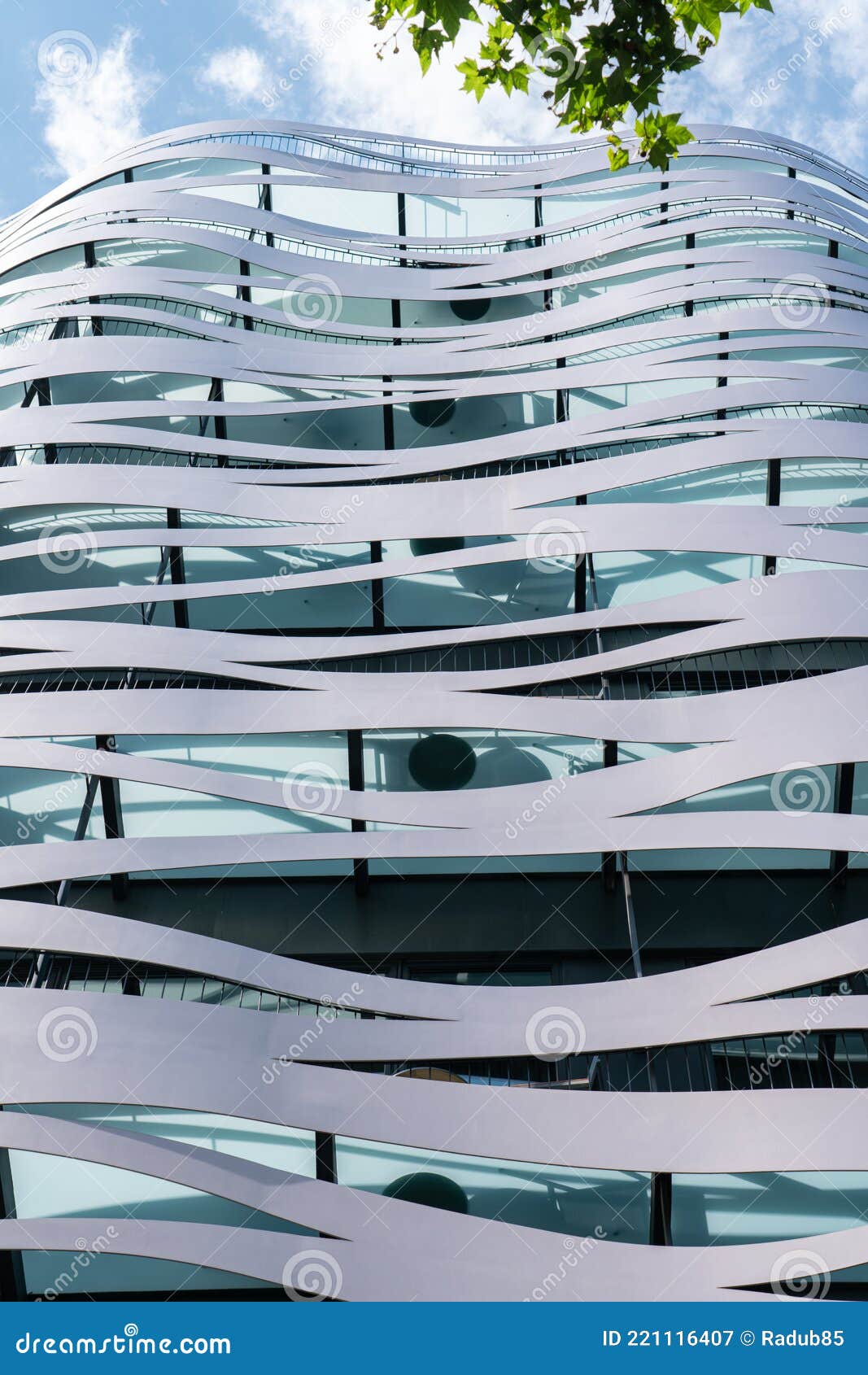 Architectural Abstract Detail of Modern Building Stock Image - Image of ...