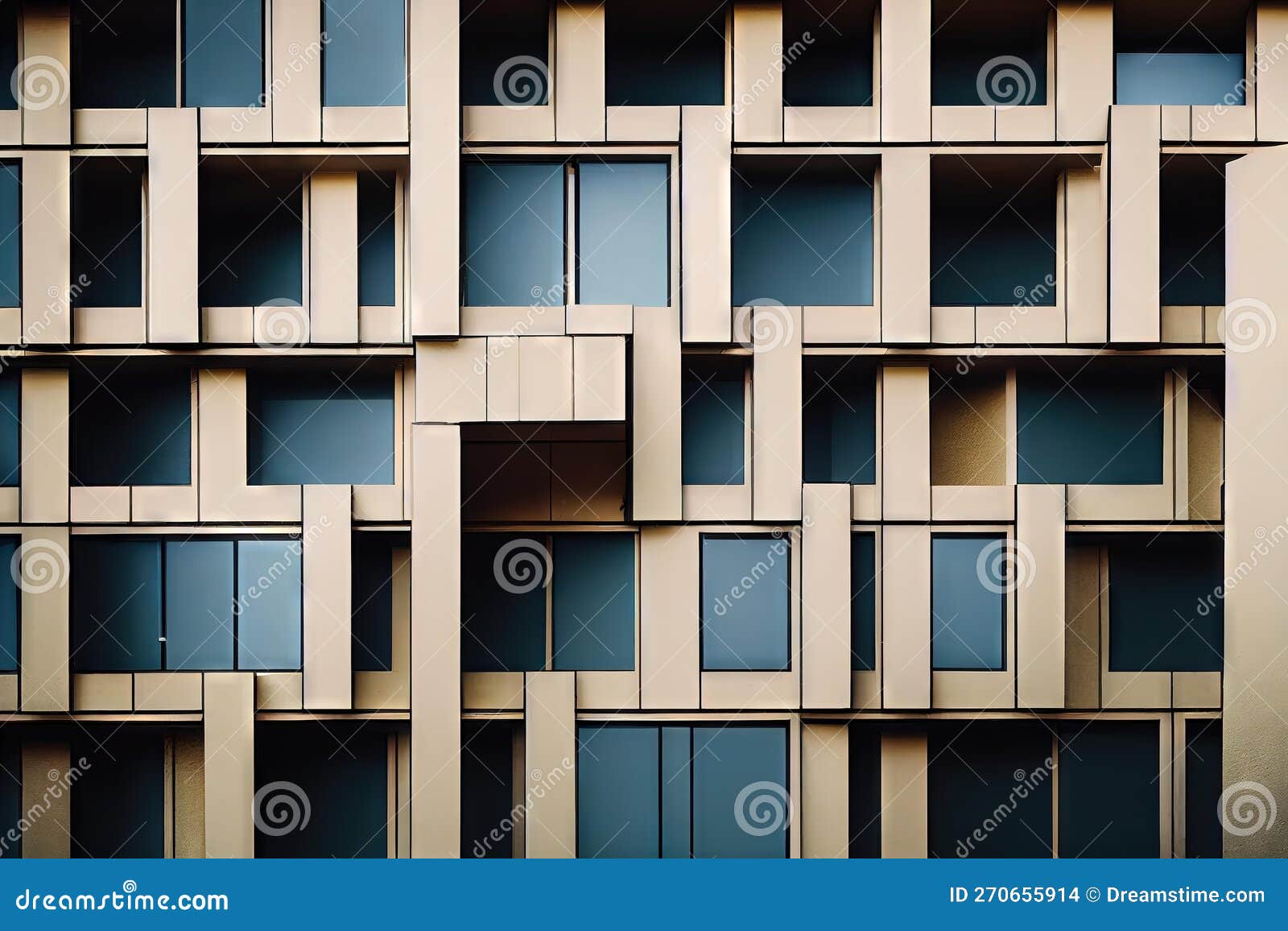 Architectural Abstract Interior Design Concept. Stock Illustration ...