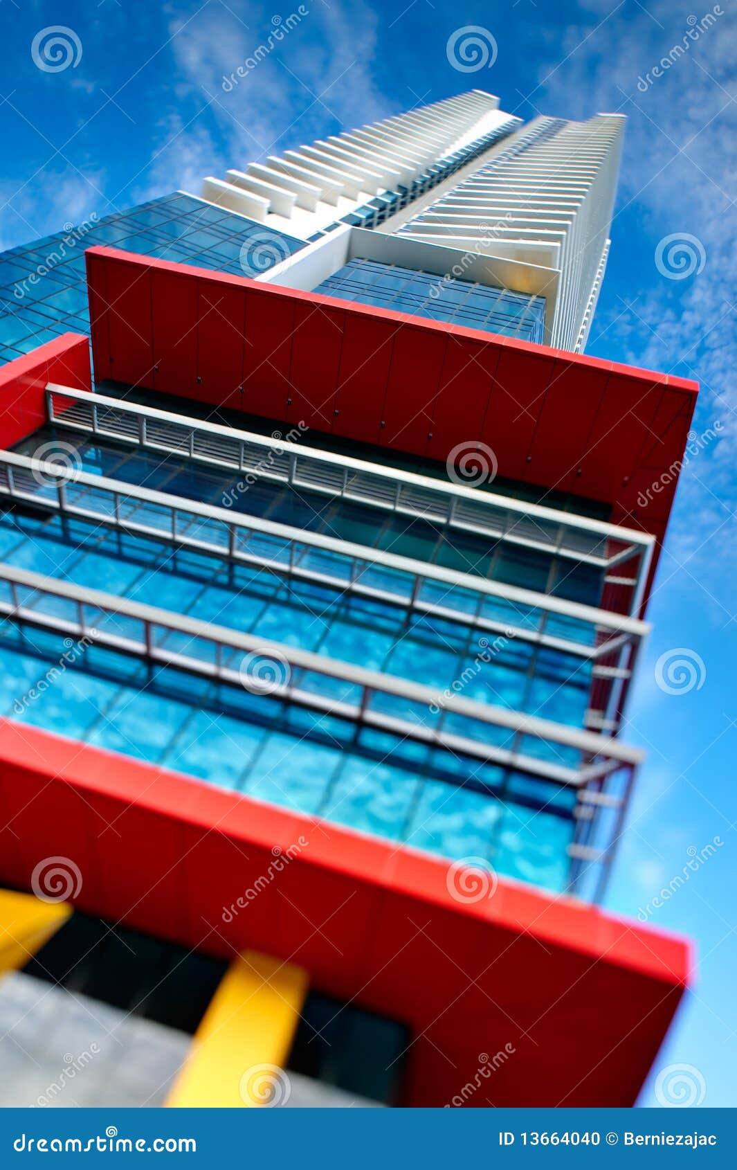 Architectural Abstract - Modern Building Exterior Stock Photo - Image ...