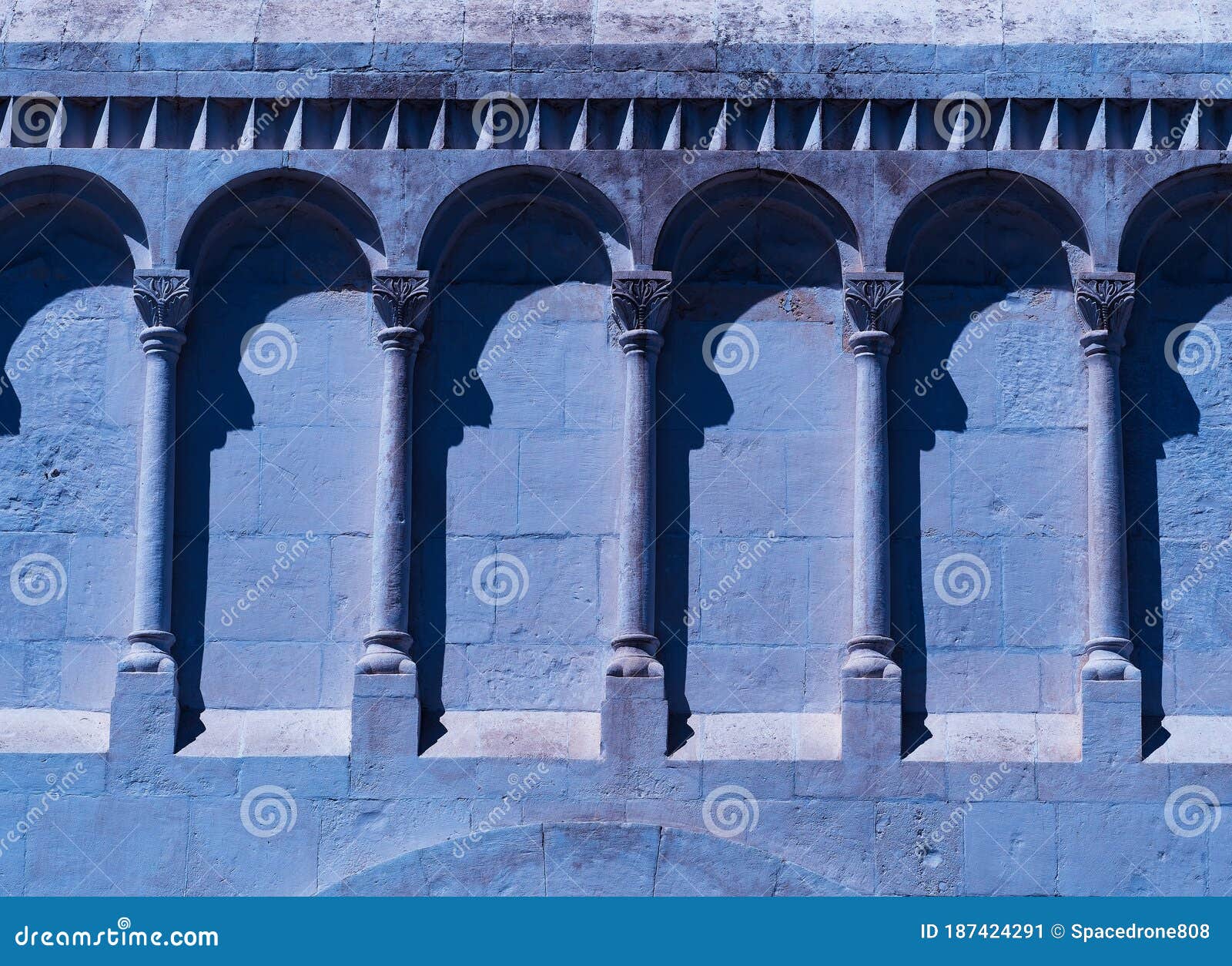 Architectural Arc Elements of Temple Decoration Stock Image - Image of ...