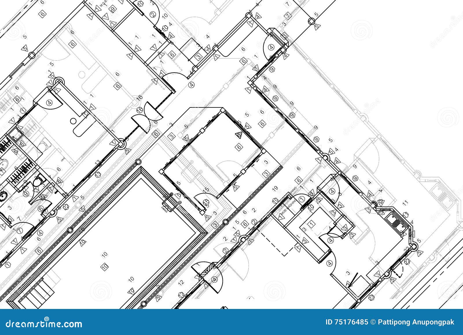 Architectural Background, Architectural Plan, Construction Drawing ...