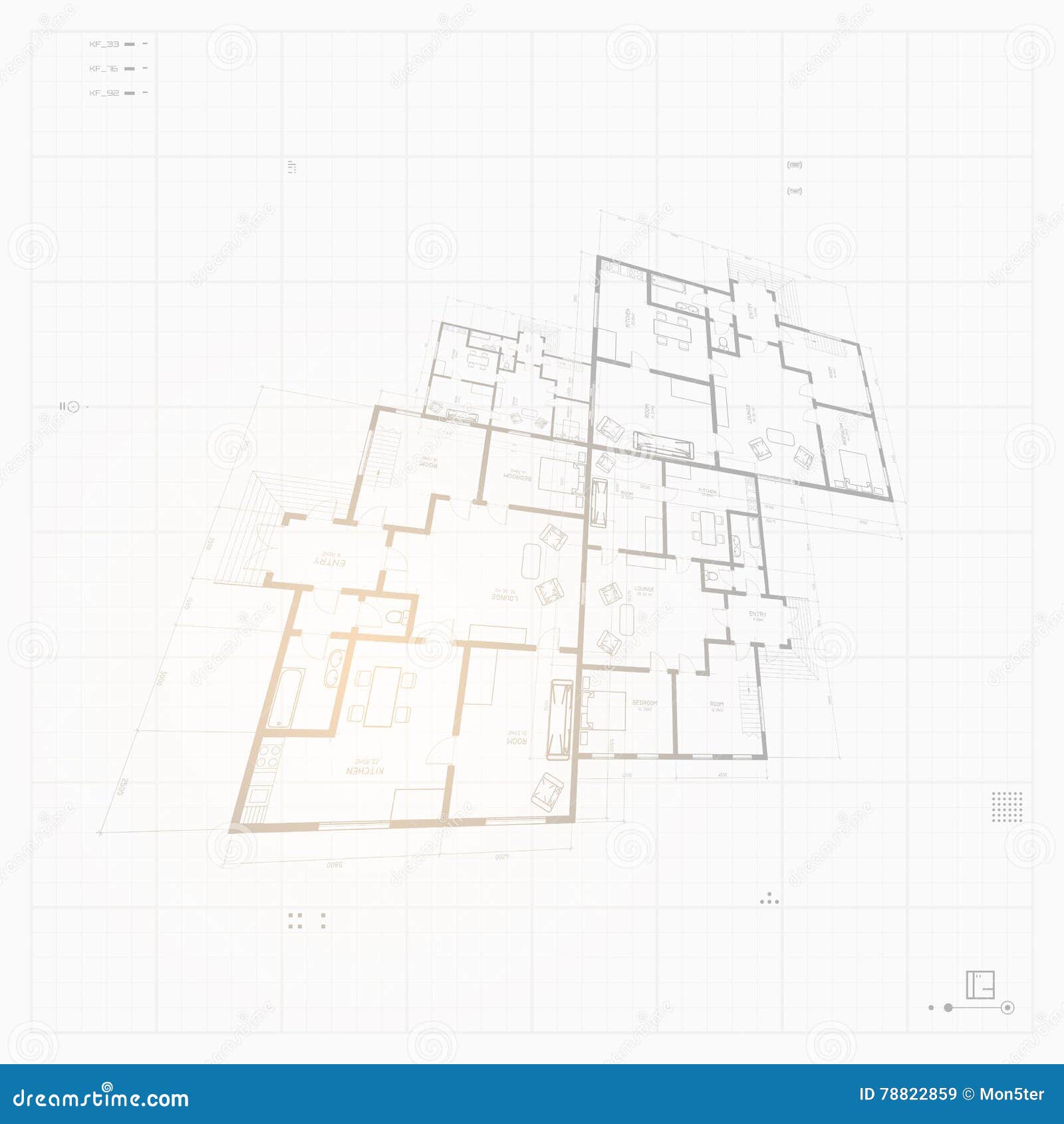 Architectural Background. Vector. Stock Vector - Illustration of ...