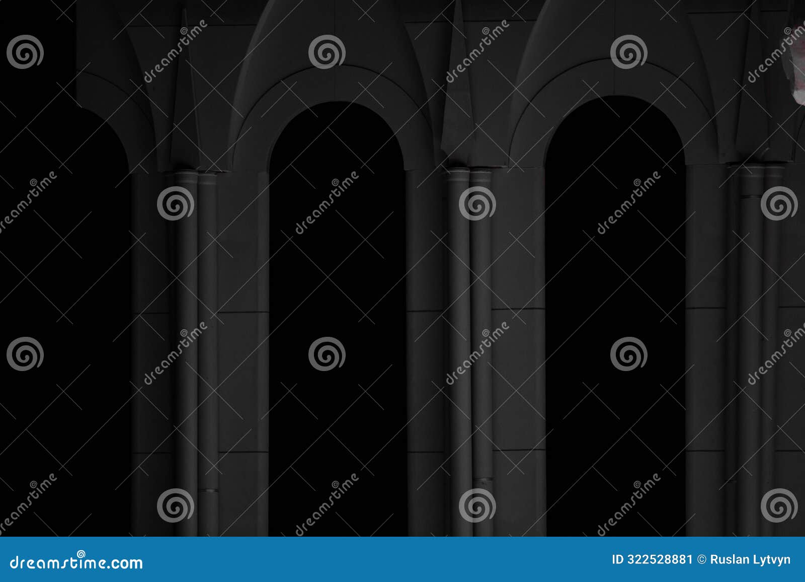 Architectural Black Textured Background Stock Image - Image of gates ...