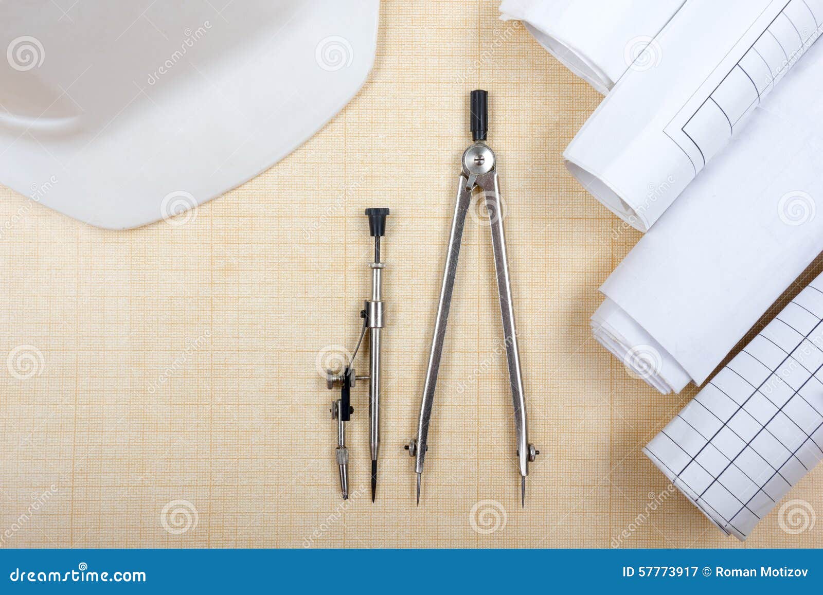 Architectural Blueprints, Blueprint Rolls, Compass Divider, Calc Stock ...