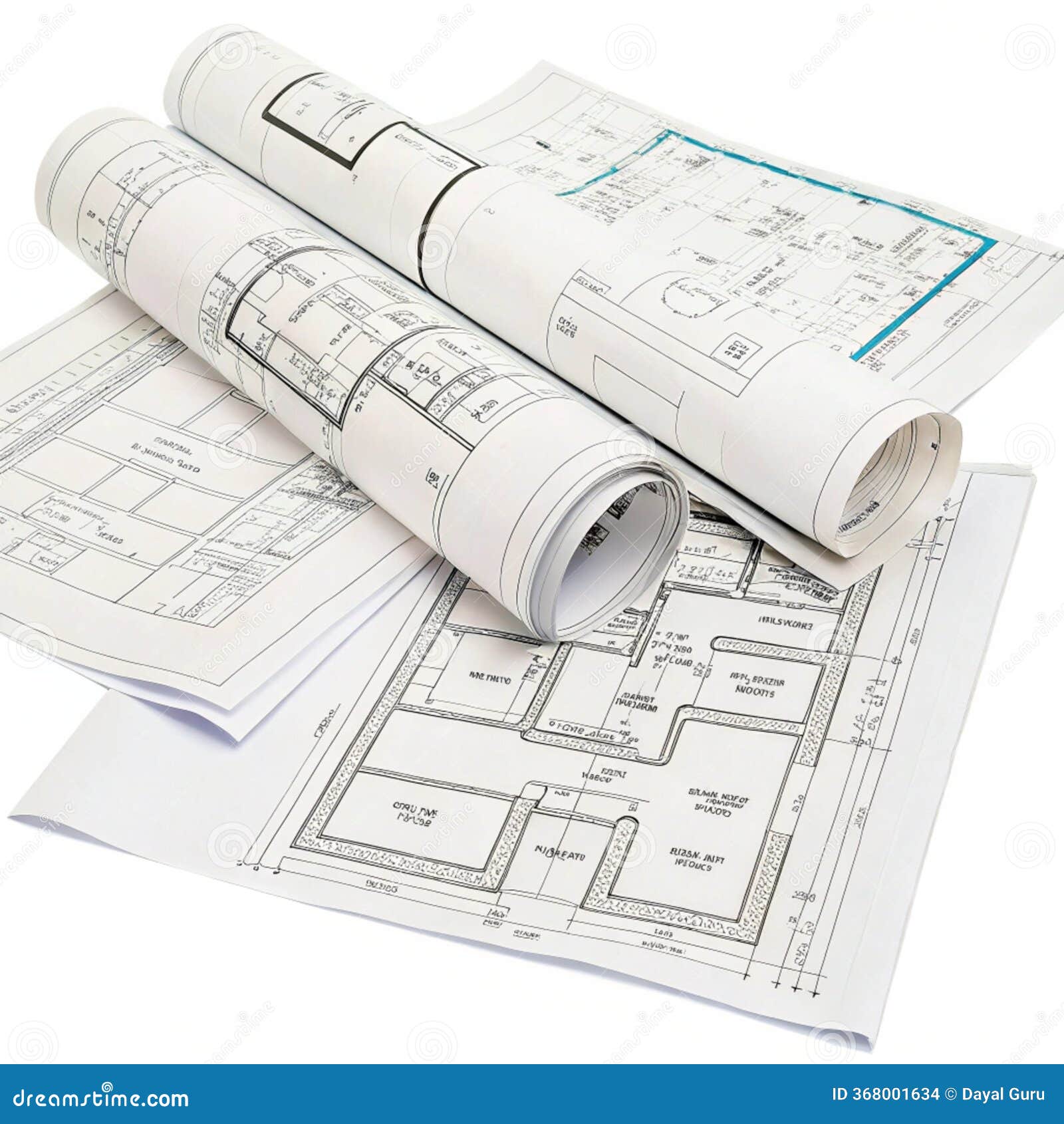 Architectural Blueprints Of Futuristic Space Station, Complete With ...