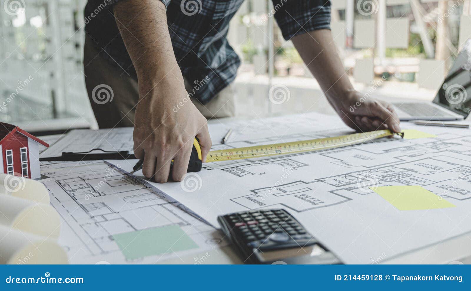 Architectural Building Design and Construction Plans with Blueprints ...