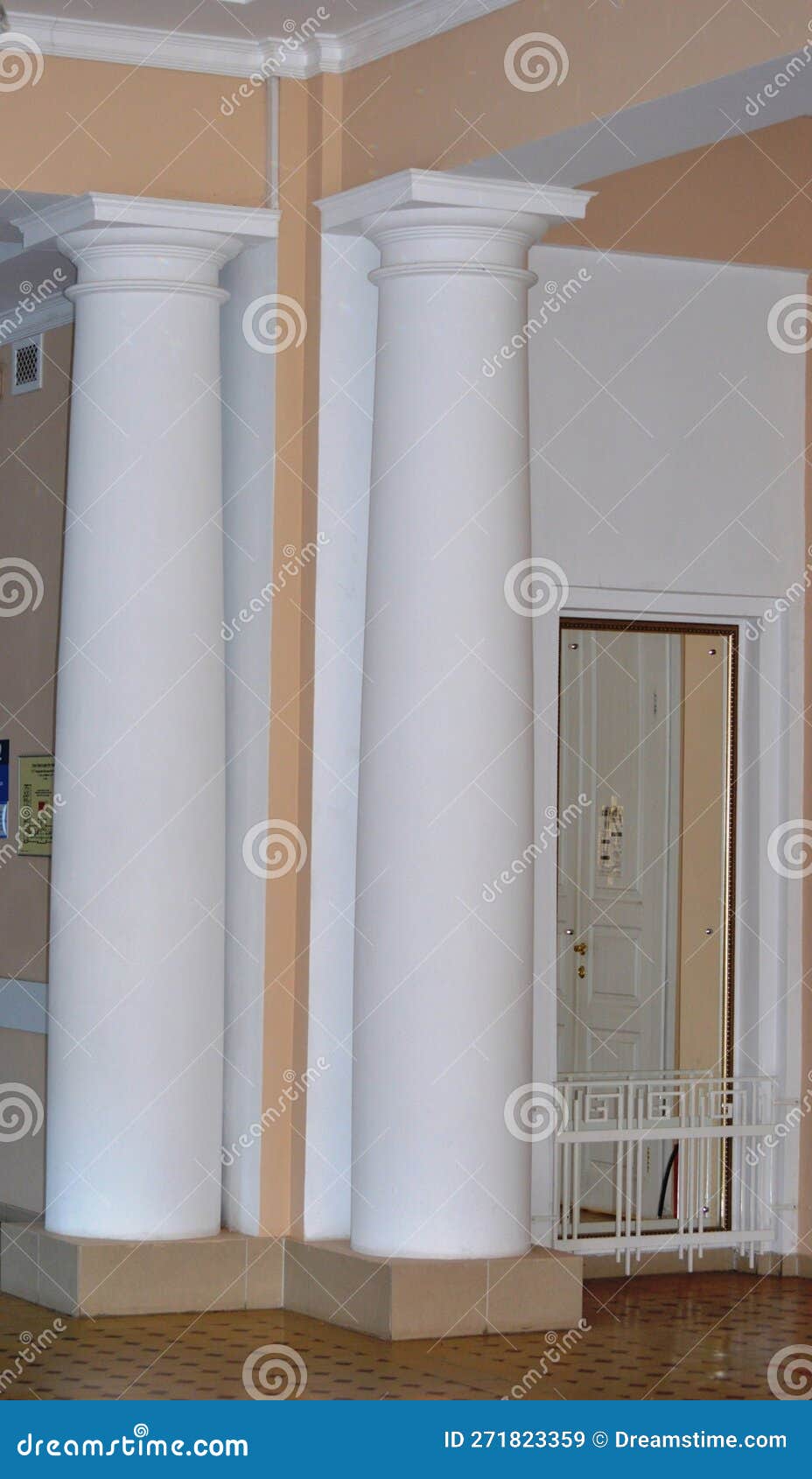 Architectural columns stock image. Image of texture - 271823359