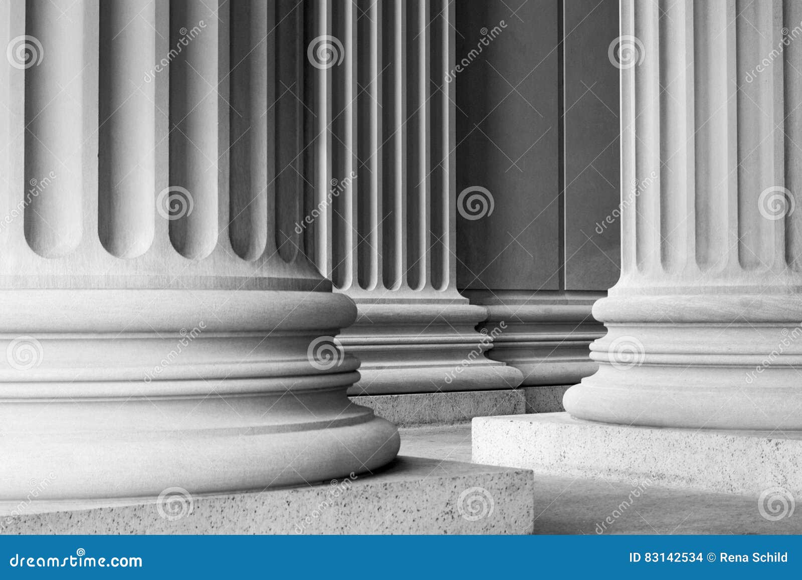 Architectural Columns stock photo. Image of college, university - 83142534