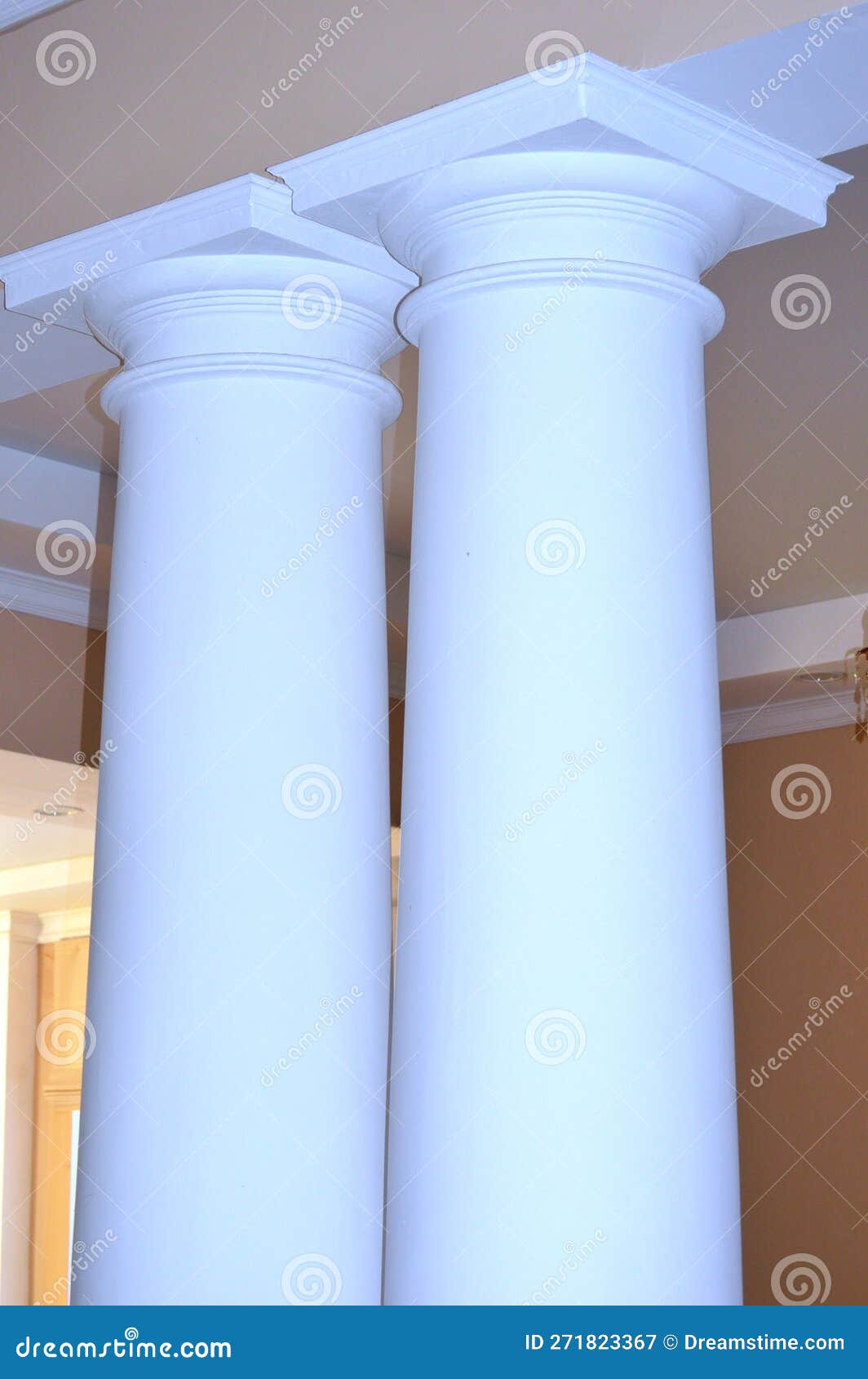 Architectural columns stock image. Image of nature, statue - 271823367
