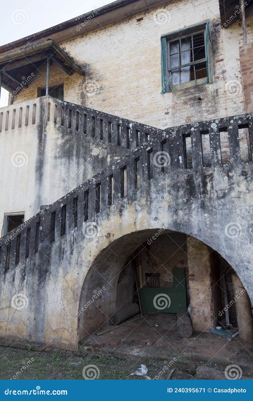 Architectural Complex of Apparent Brick, Early 20th Century, in Brazil ...