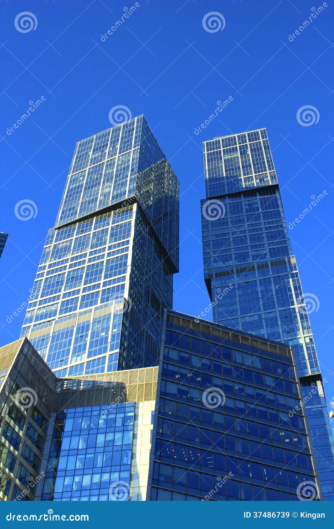 Architectural Complex City of Capitals in Moscow Stock Image - Image of ...
