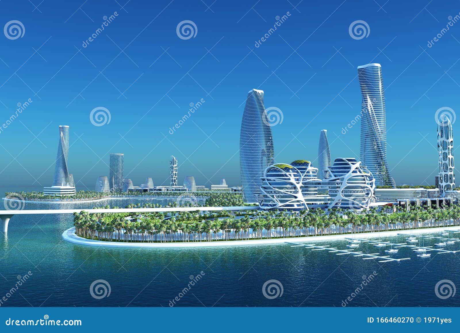 Architectural complex stock illustration. Illustration of exterior ...