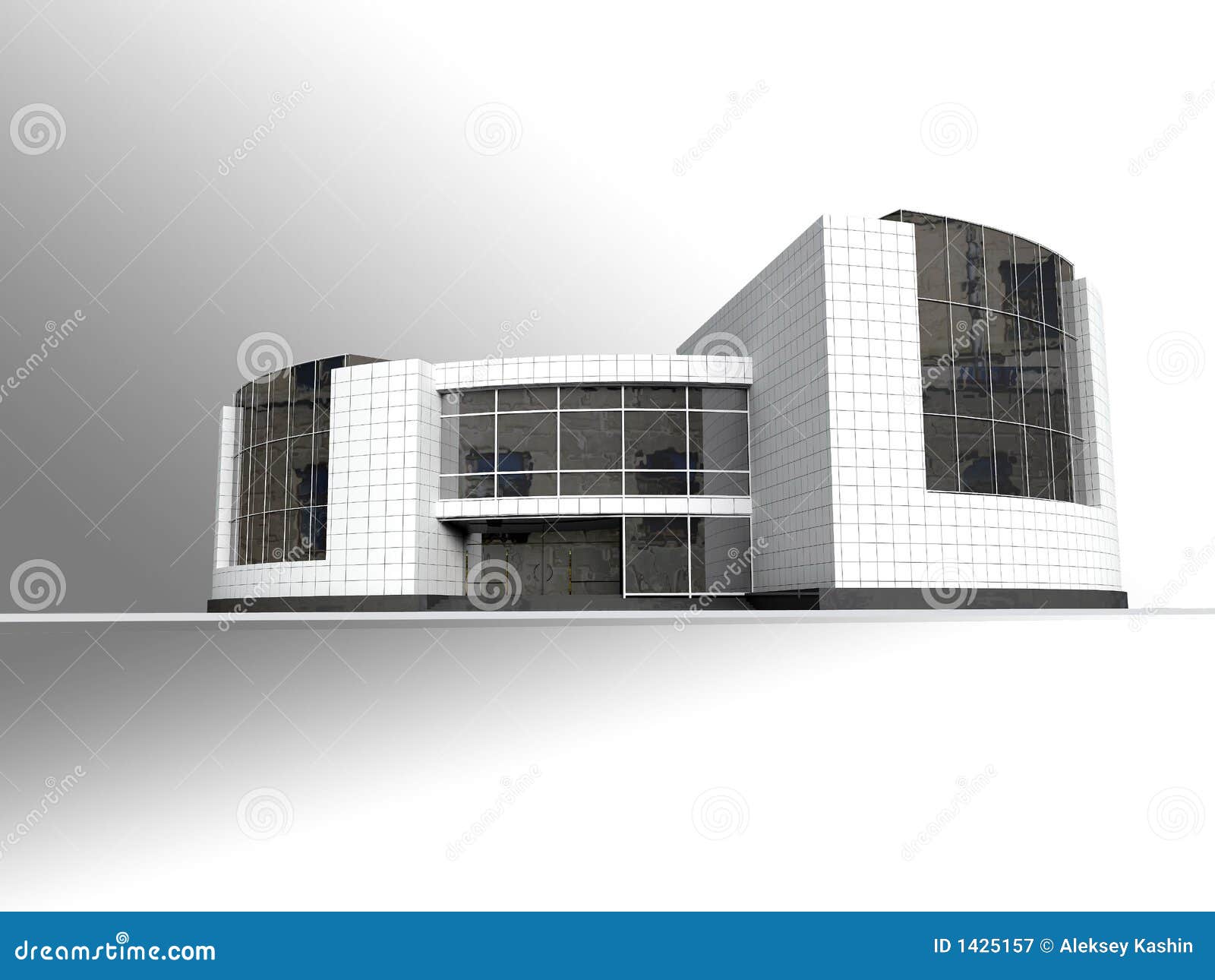 Architectural composition stock illustration. Illustration of dwelling ...