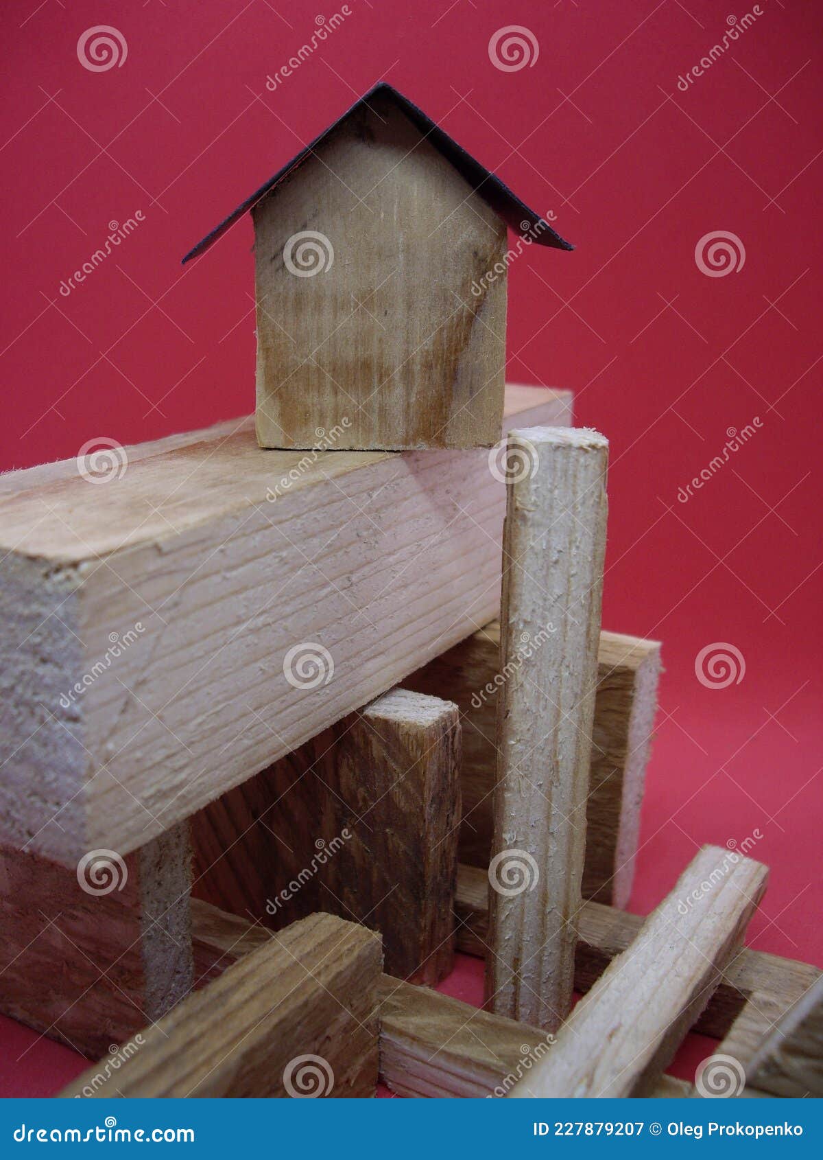 Architectural Composition of the Modules of the House Surrounded by ...