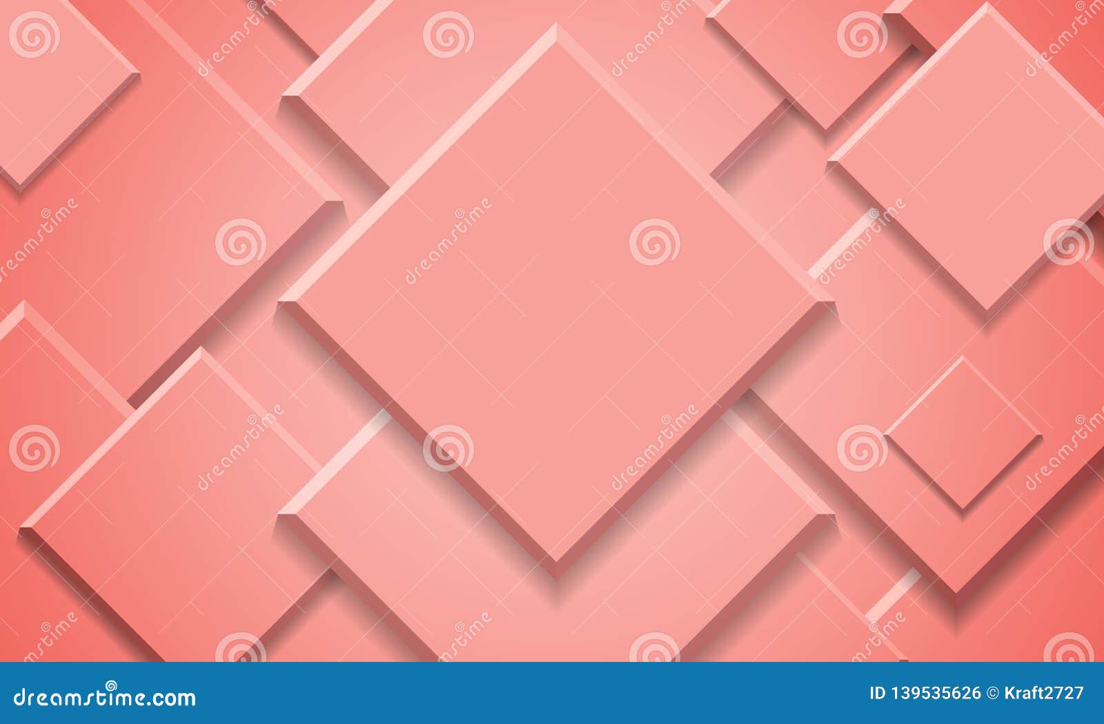 Architectural Composition with Square Shapes Stock Vector ...