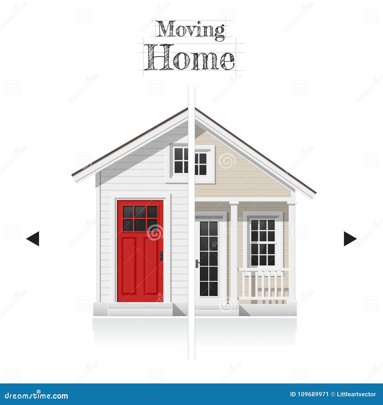 Architectural Concept Background for Moving , Changing Home and ...