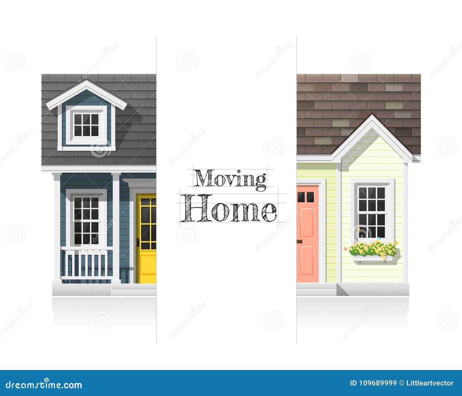 Architectural Concept Background for Moving , Changing Home and ...