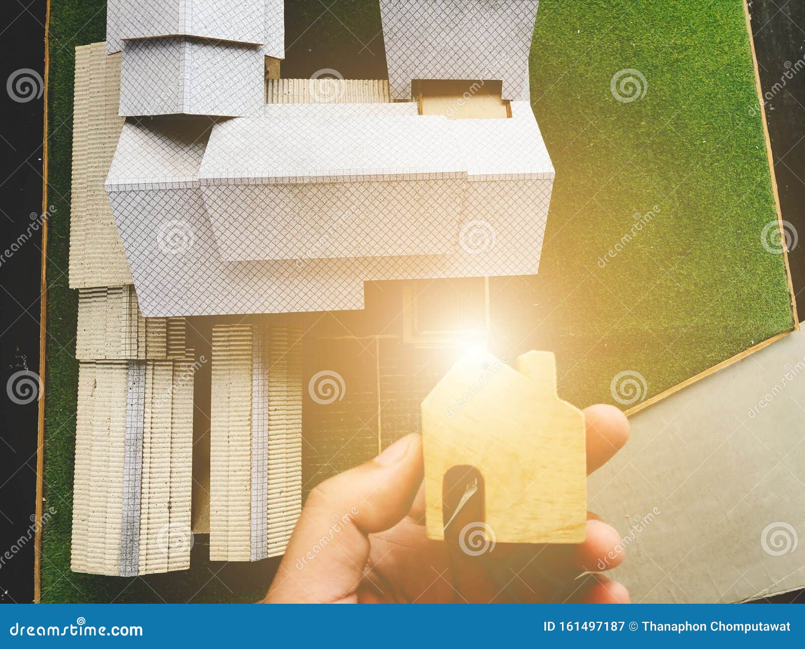 Architectural Concepts Related To the Design of Residences Stock Image ...