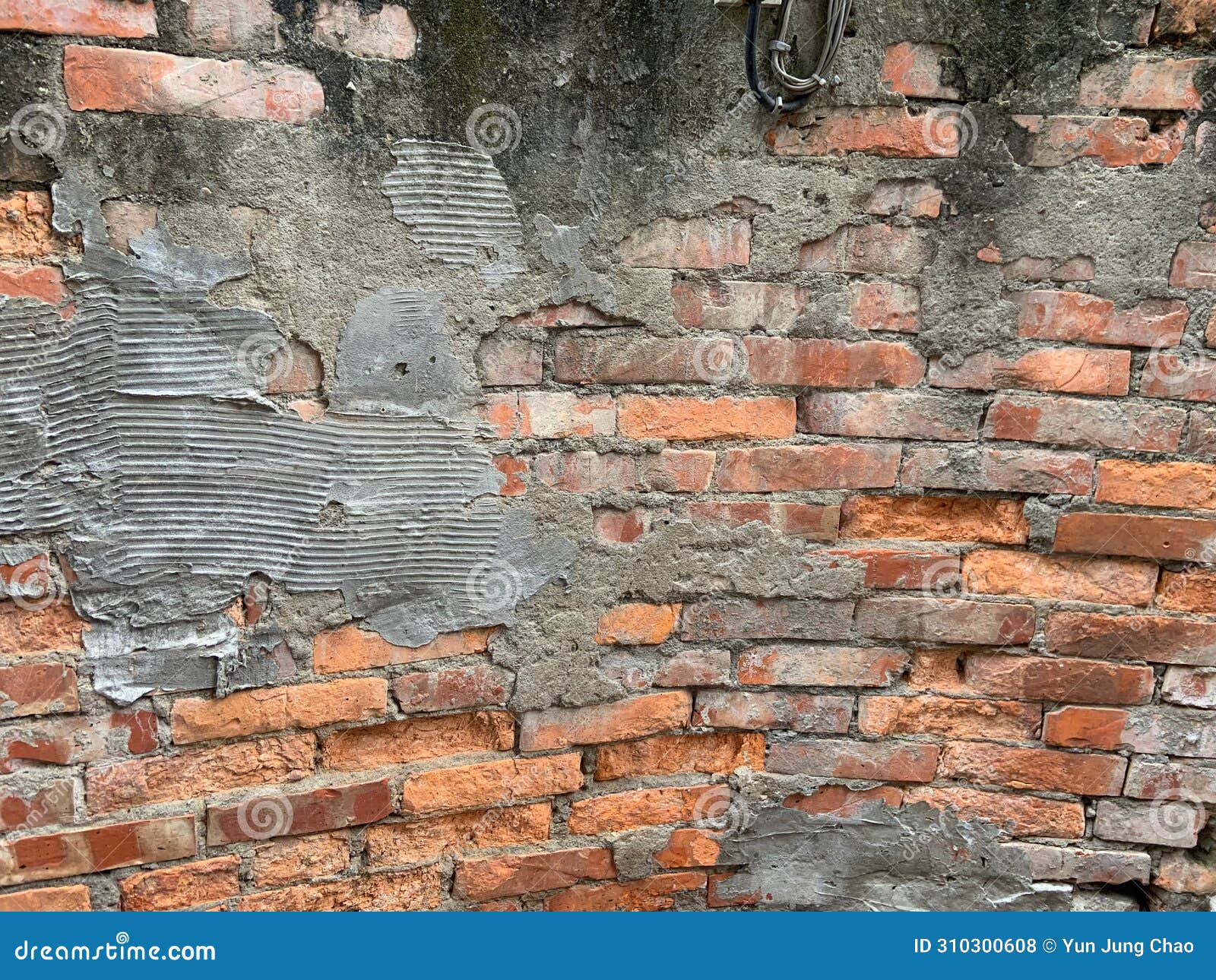 Architectural Concrete Cement Brick Wall Stock Photo - Image of ...