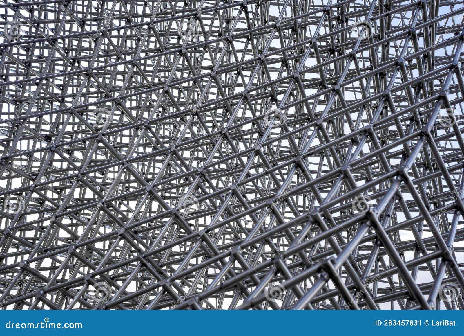 Architectural, Construction, Engineering Background. a Lot of Metal ...