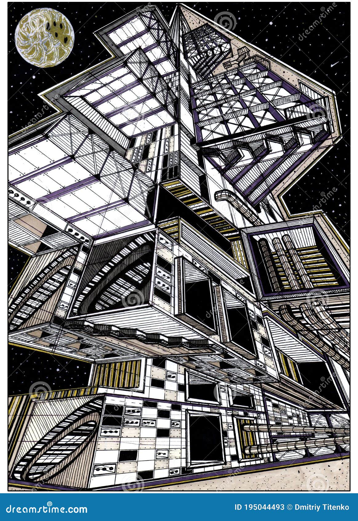 Architectural, Cosmic Abstraction, Building, Structure, Construction ...