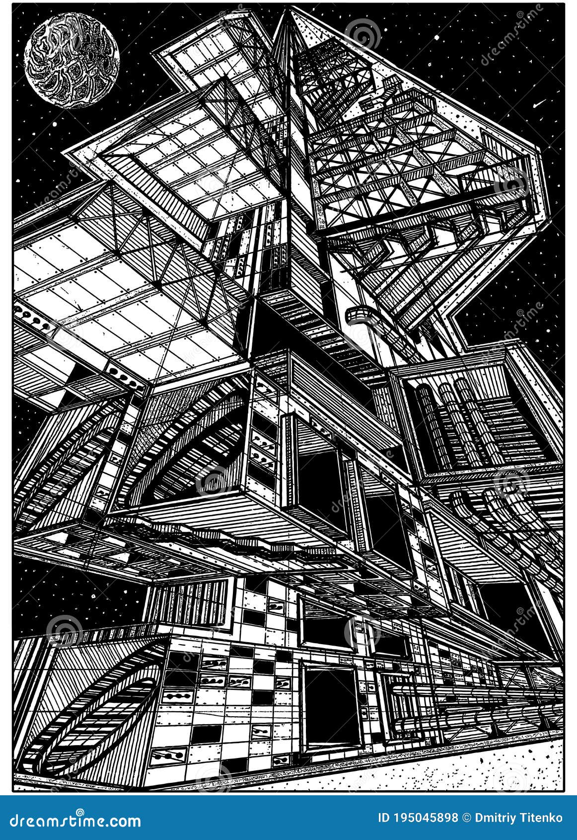 Cosmic Construction Zone Assembling Modular Space Habitat With ...