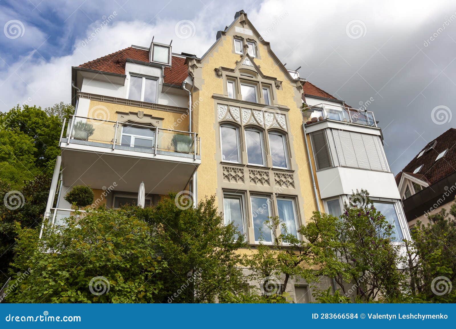 Architectural Delights in Ravensburg in Mid-May Editorial Stock Image ...