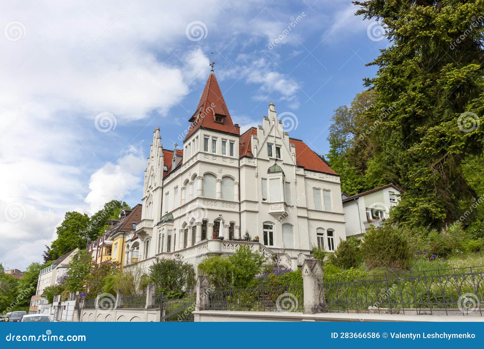 Architectural Delights in Ravensburg in Mid-May Editorial Photo - Image ...