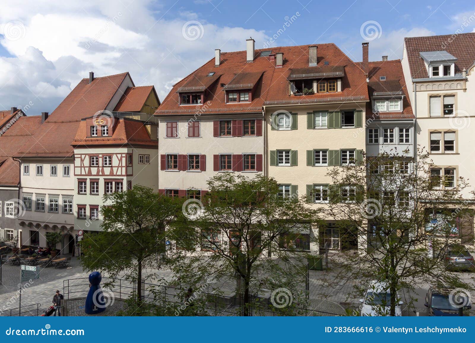 Architectural Delights in Ravensburg in Mid-May Editorial Photo - Image ...