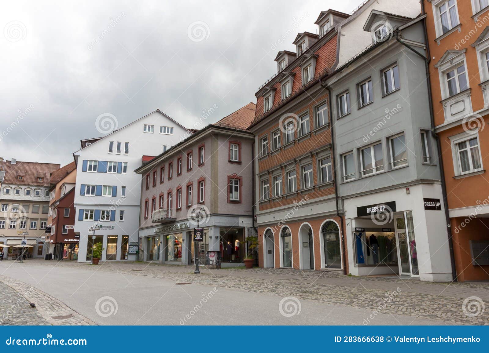 Architectural Delights in Ravensburg in Mid-May Editorial Stock Photo ...