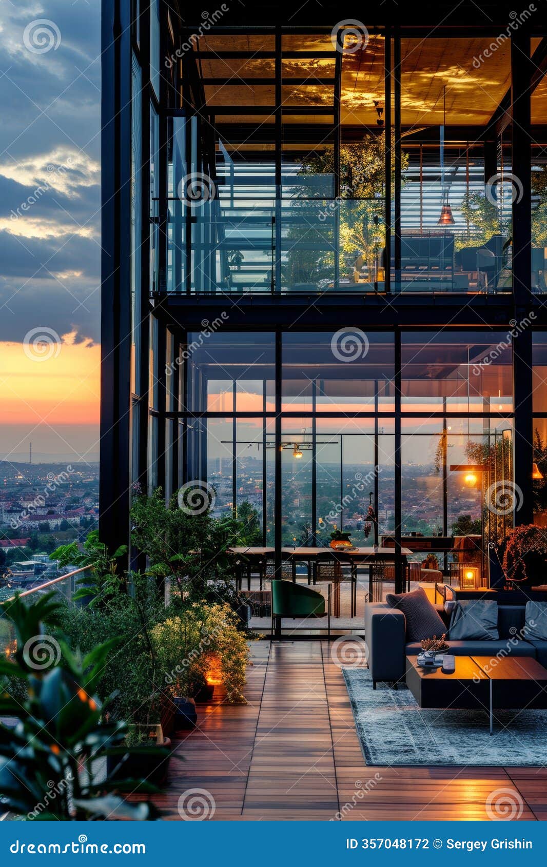 Architectural Design Plan of an Elegant Guest House with Panoramic ...