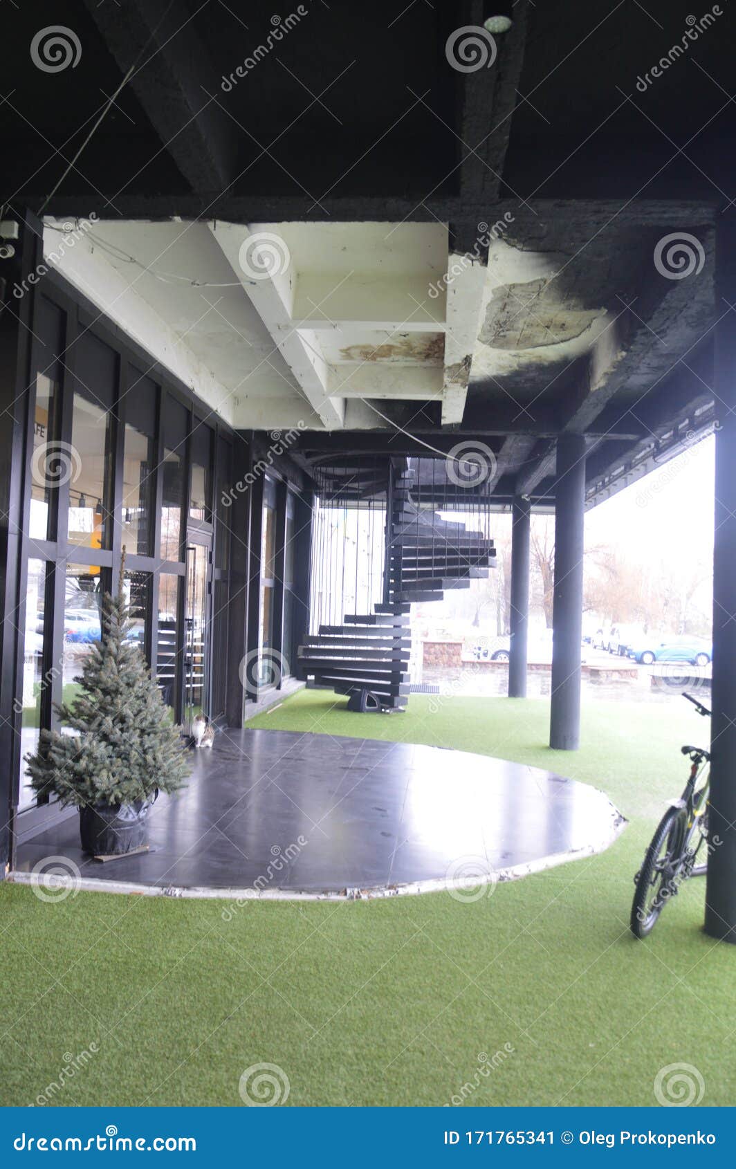 The Architectural Design of the Summer Platform for the Restaurant ...