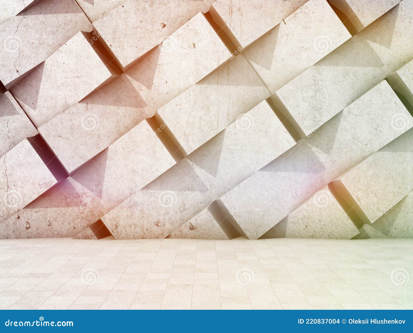 Architectural Design of Walls Stock Illustration - Illustration of ...