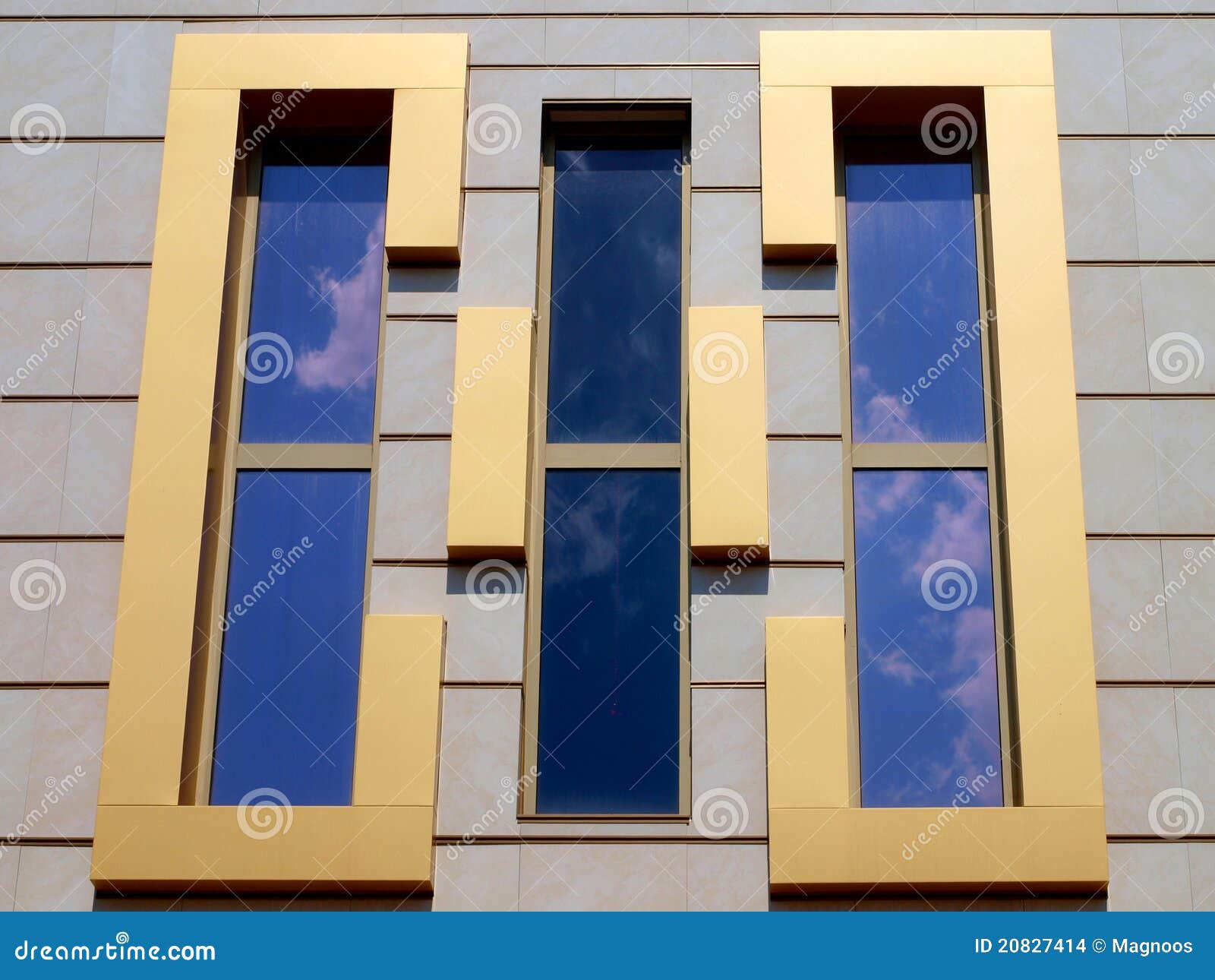 Architectural Design of Windows Stock Photo - Image of backgrounds ...