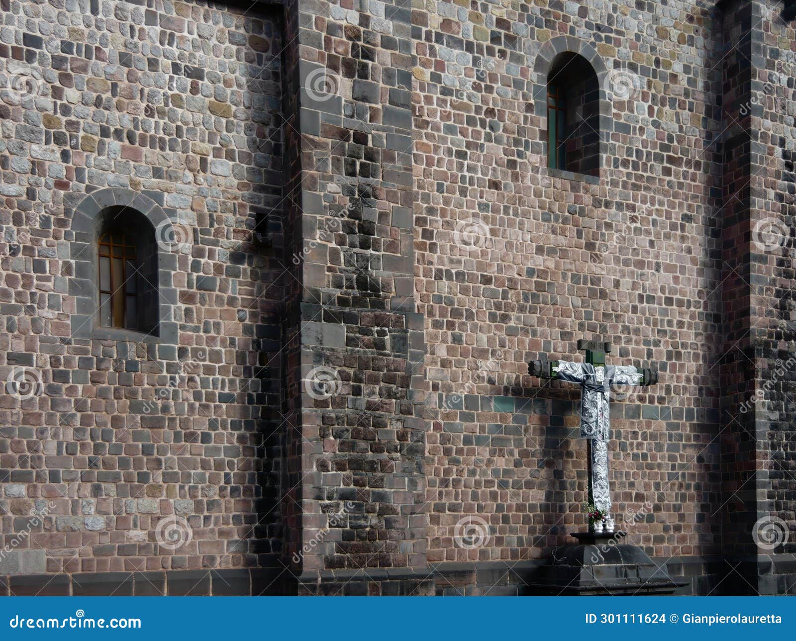 Architectural Detail of the Cusco Cathedral with Its Characteristic ...