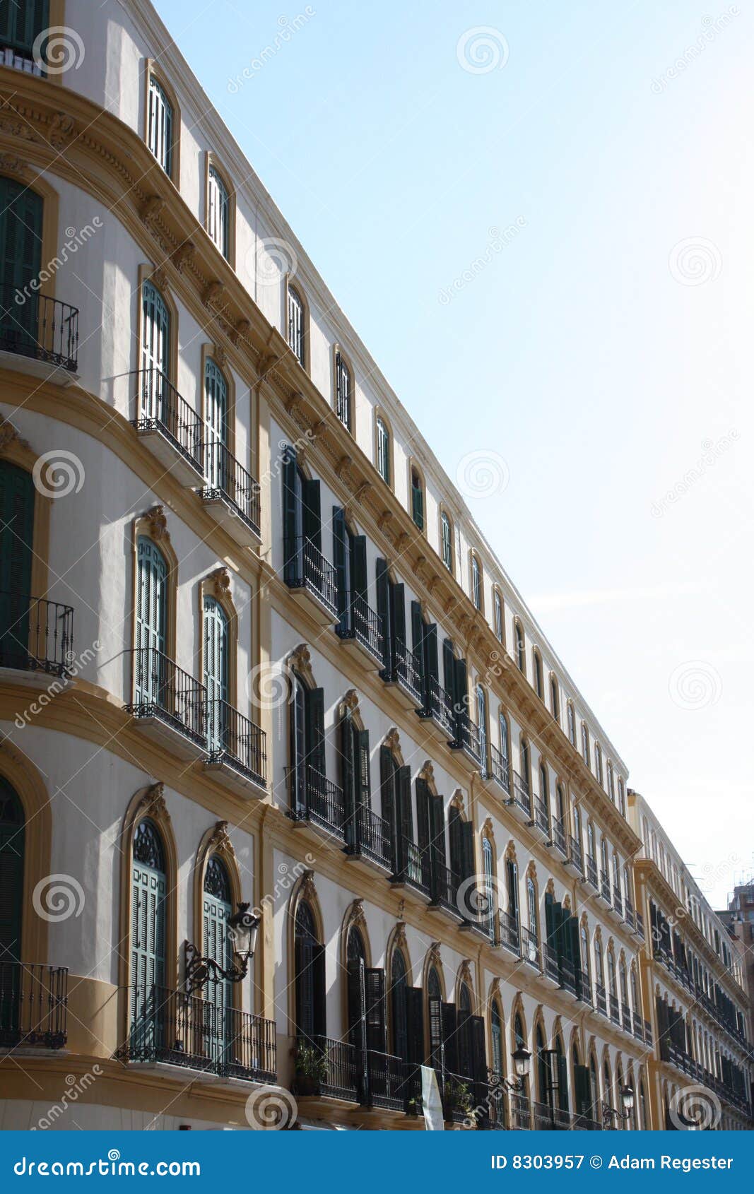 Architectural Detail ( Plaza De La Merced,Malaga ) Stock Image - Image ...