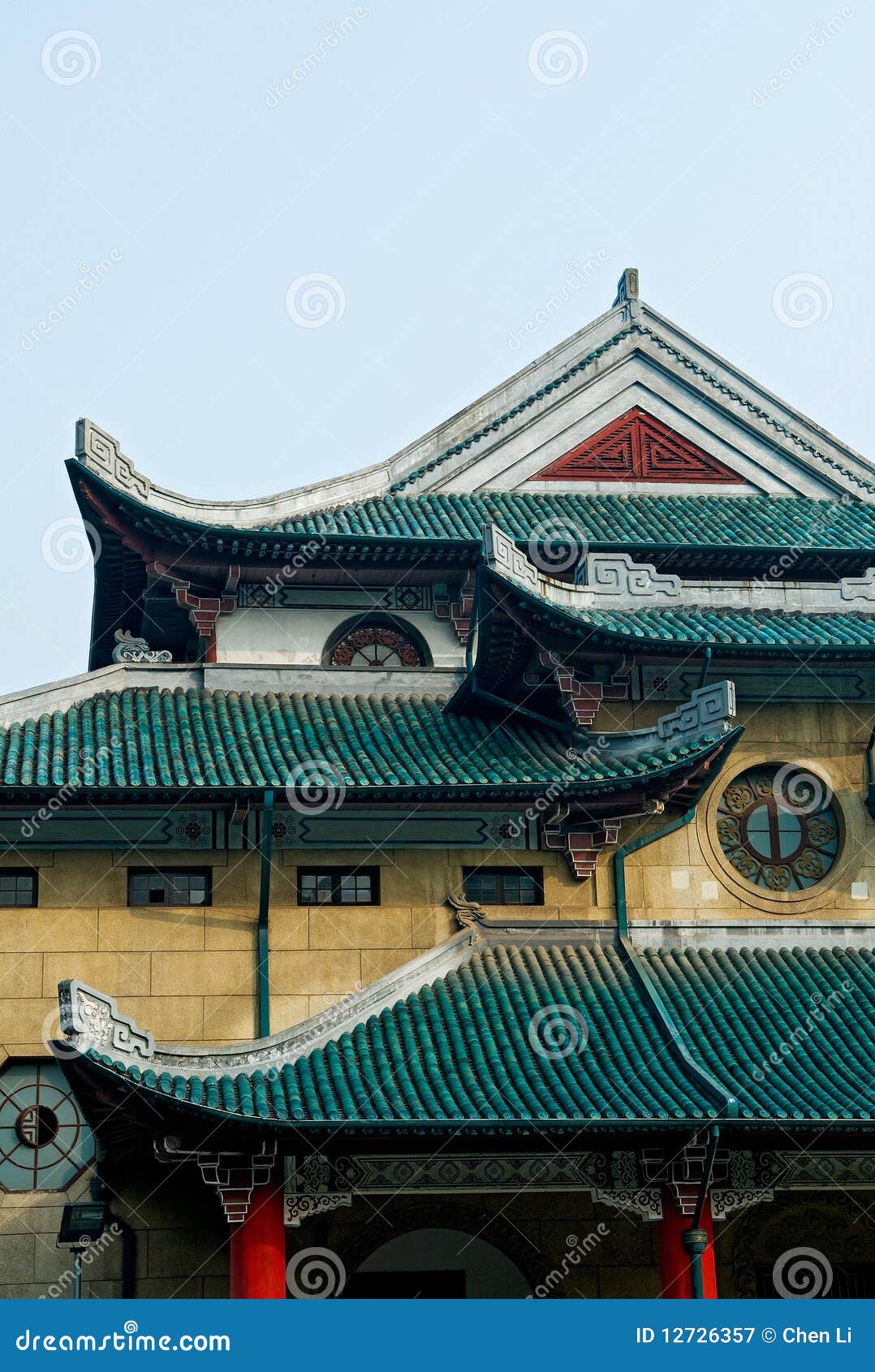 Architectural details stock image. Image of asia, pillars - 12726357