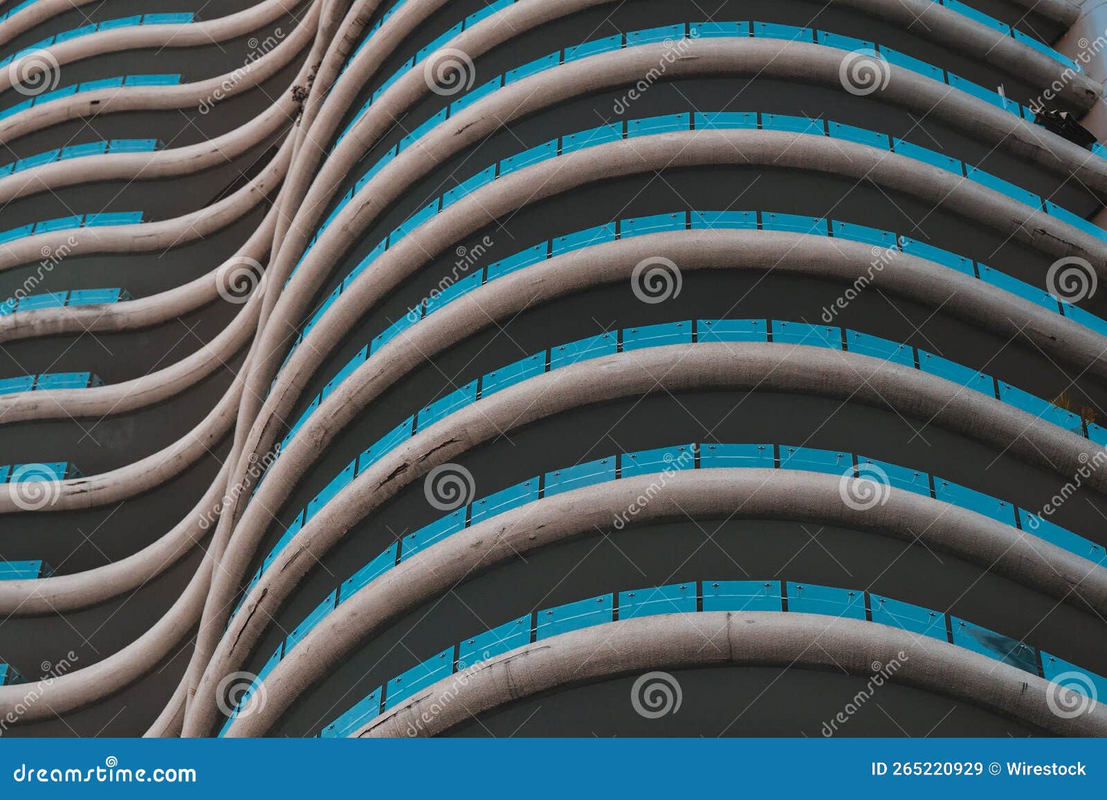 Architectural Details of Building Facade Stock Image - Image of windows ...