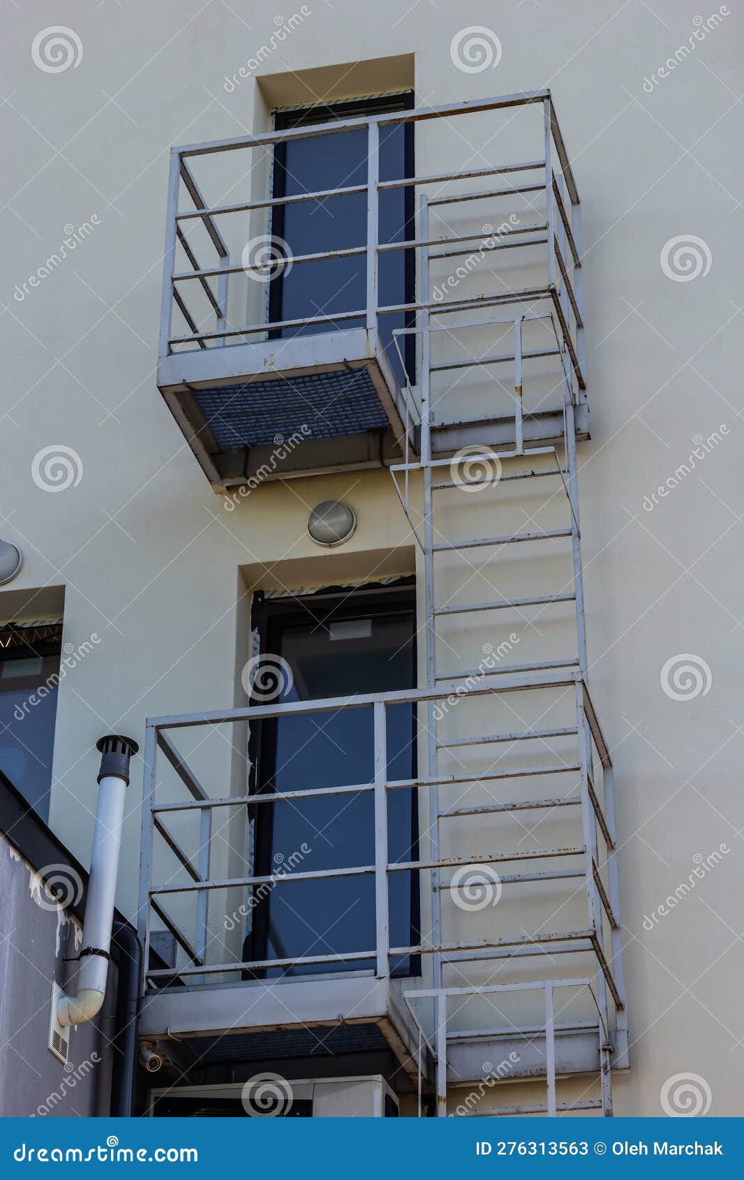 Architectural Details of the Facade of Modern Office Buildings with ...